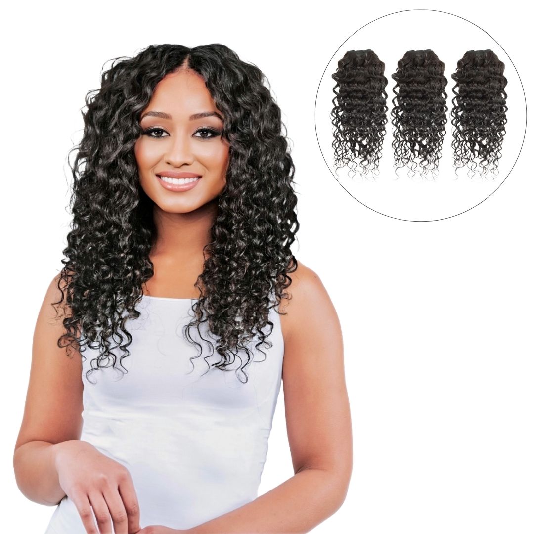 3 Weft Bundle: Kym - Loose Wavy - Traditional Weft Bundles – Innovative ...